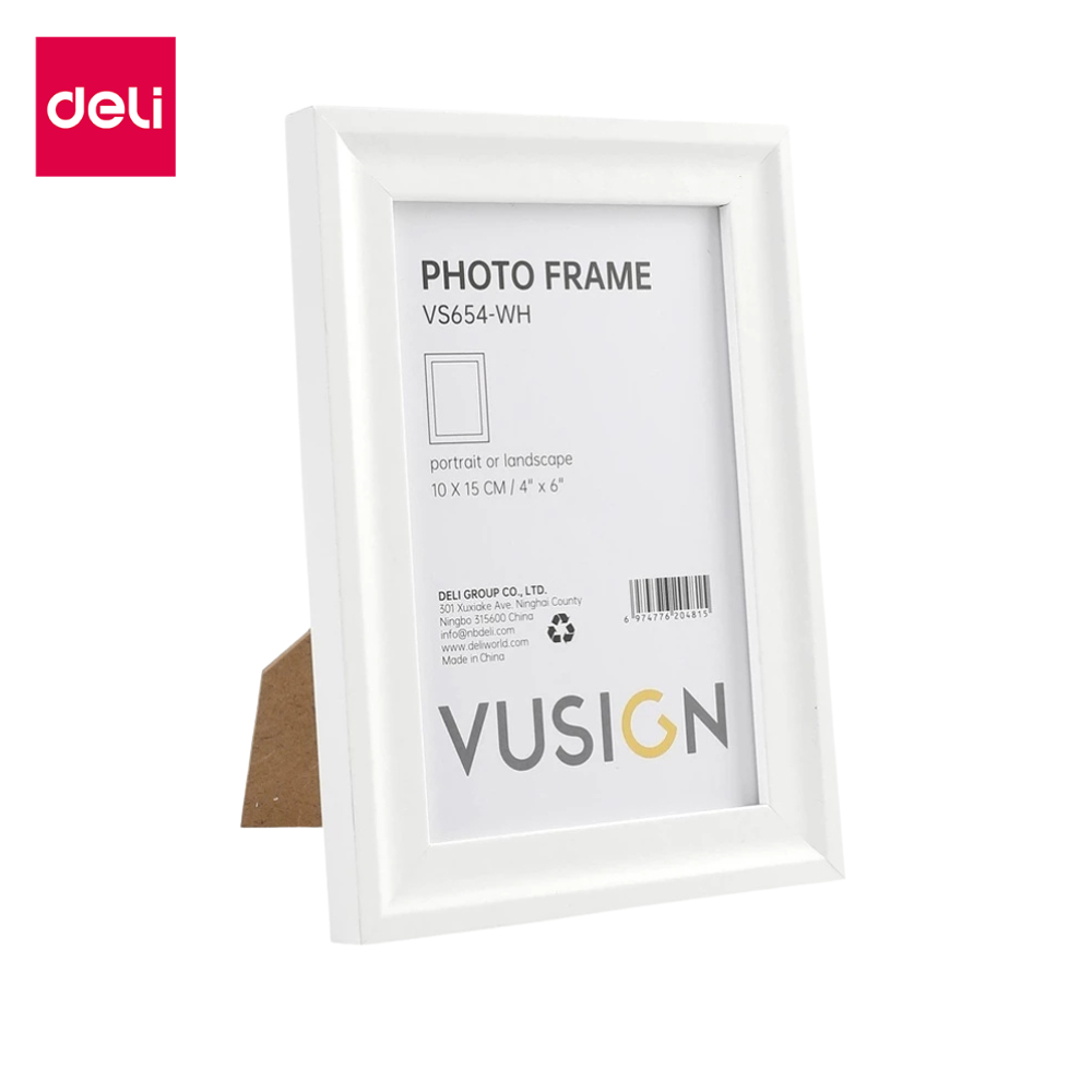 Deli A4 Photo Frame 4x6 5x7 6x8 Inches 3 Colors Wooden Minimalist ...