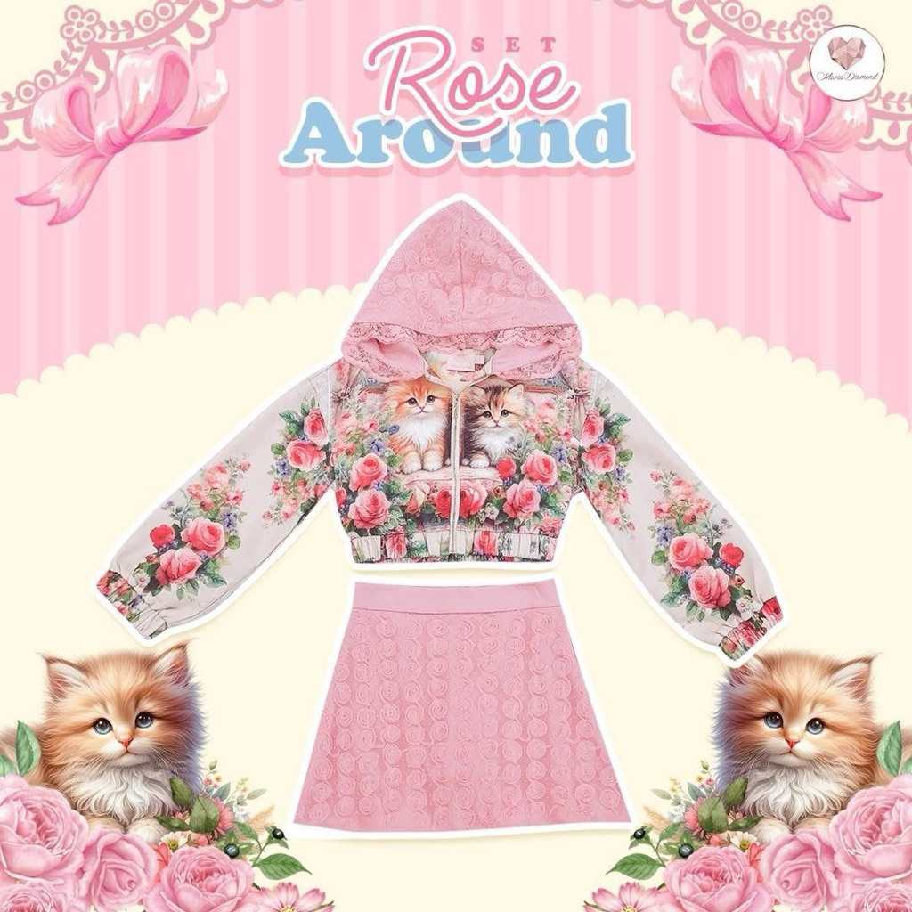 Maria Diamond : Rose Around Second Hand Size S | Shopee Philippines