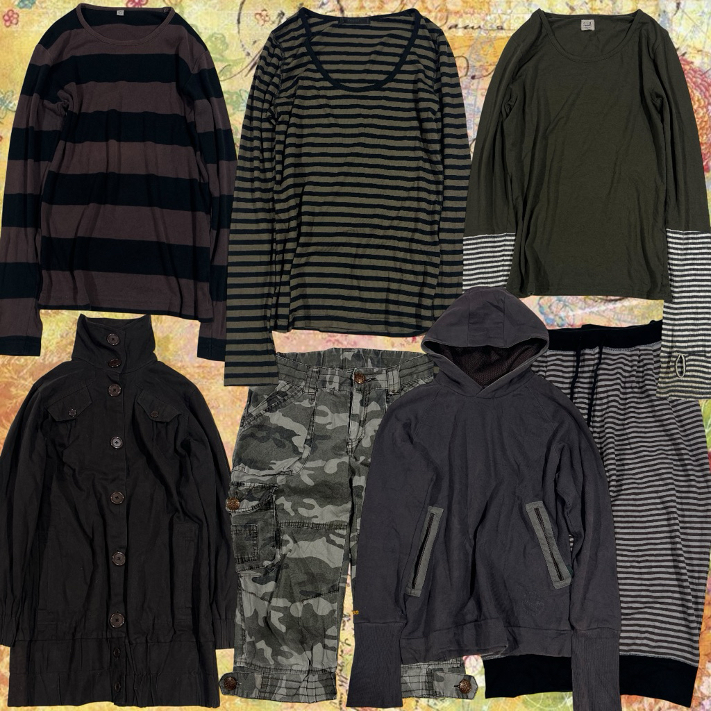 Y2K Japan Soft Grunge Second-Hand Japanese Clothing | Shopee Philippines
