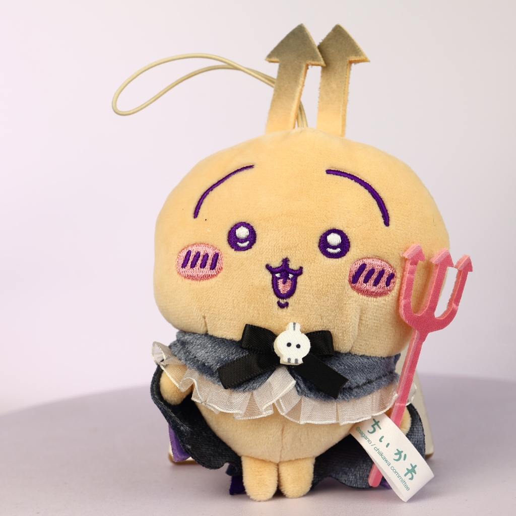Chiikawa Usagi Devil Mascot Shiikawa Doll Demon Body Angel & Size 15cm ...