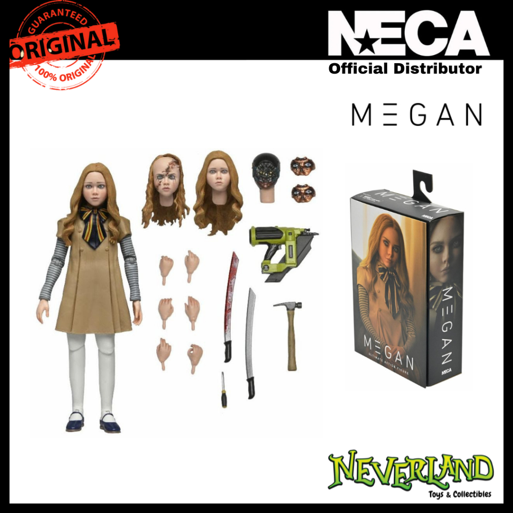 (PRE-ORDER)(NECA) M3GAN Ultimate M3GAN 7" Scale Action Figure | Shopee ...