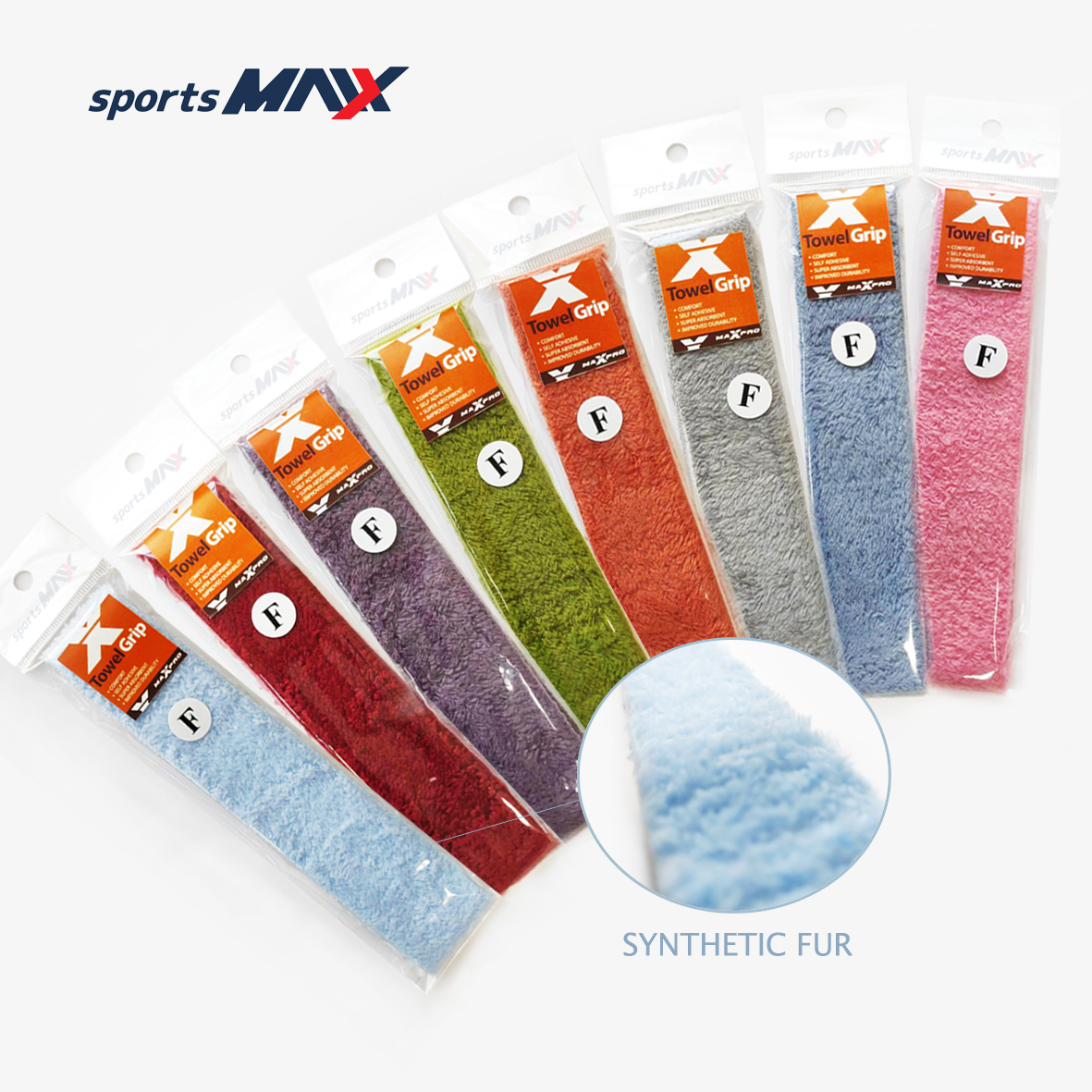 (Super Soft) Wrap Fur Grip Plush Animal Bristles Max pro Badminton ...