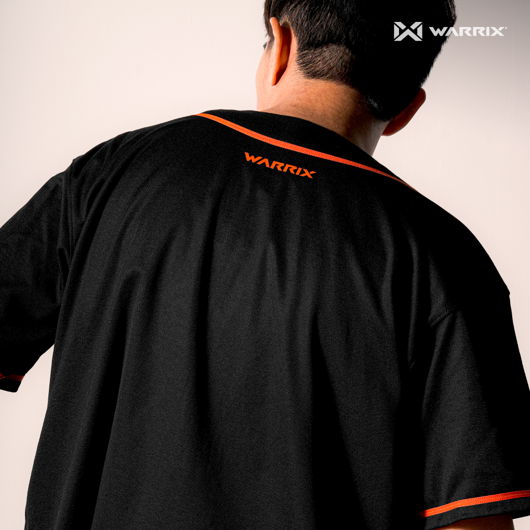 WARRIX Jump Collection Baseball Shirt (Black) | Shopee Philippines