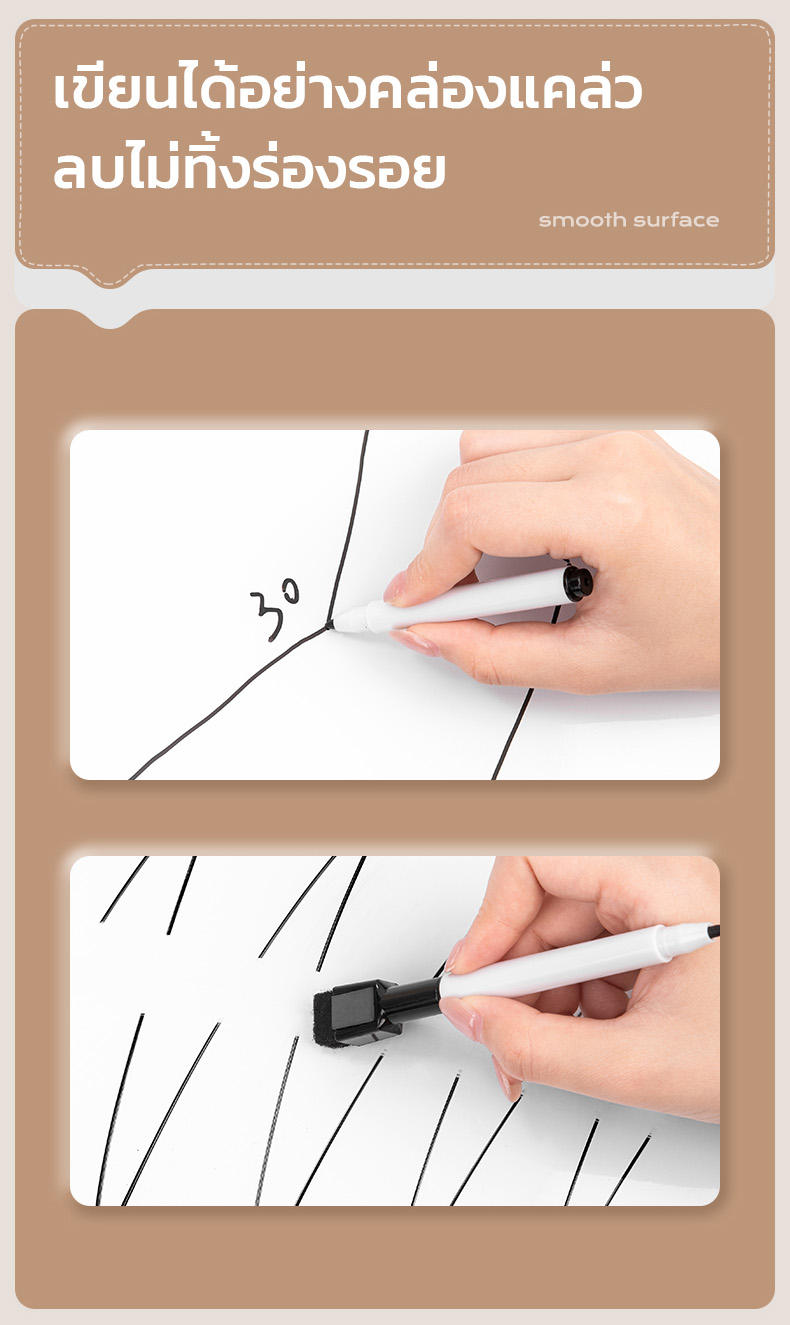 Deli Desk Whiteboard Mini Can Be Attached To Magnets Writable On Both ...