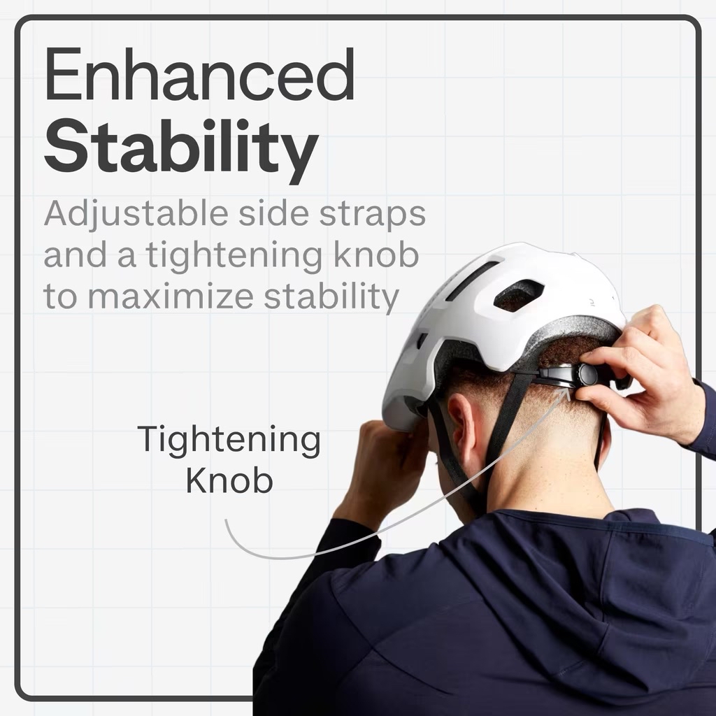 Mountain Bike Helmet Model EXPL100 (White) ROCKRIDER | Shopee Philippines