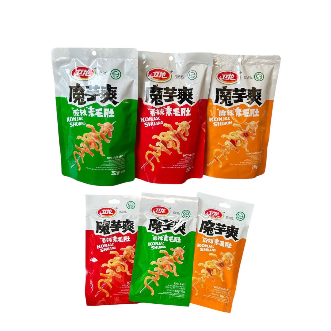 Weilong Delicious Konjac Shuang Crispy Squid With Mala Flavor There Are ...
