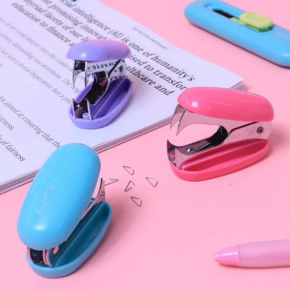 Bantex Stapler Remover Crab Claw Type Pastel Colors Easy To Use Carry ...