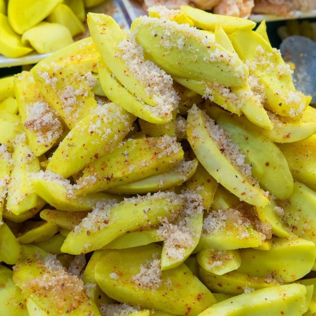Three-Flavor Pickled Mango Ancient Recipe Crispy Delicious Spicy Size ...