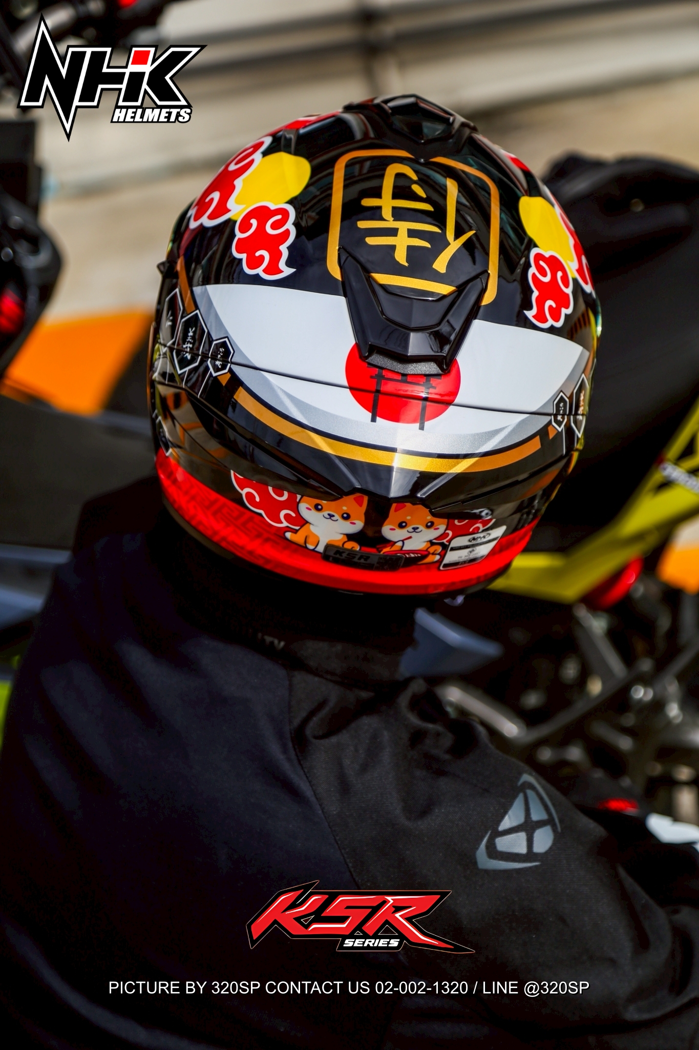 Stripe 2025!! NHK K5R Helmet With Visor Inner Fast Shipping!! 320SP 320 | Shopee Philippines