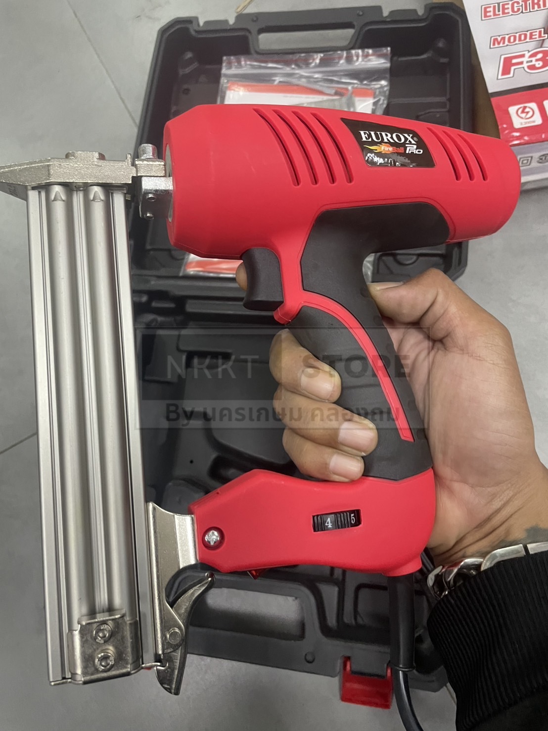 F30II-Eurox Air Stapler Nail Plug In The House Special All Items Are Sunken. 2200 Watts 6 Levels ...