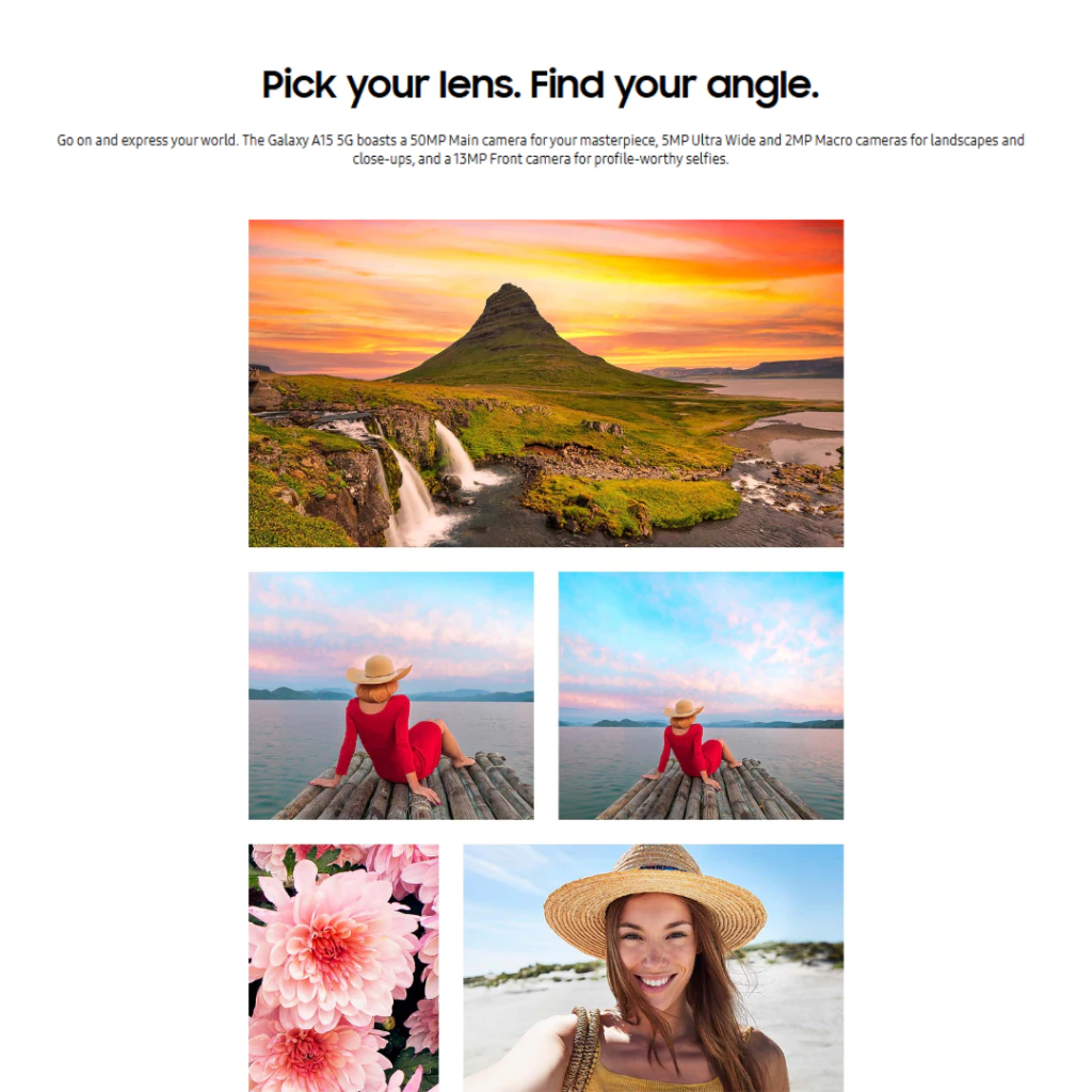 Samsung Galaxy A15 5G 6+128GB | Super AMOLED 90Hz | 50MP Camera | Fast Charging | Original Unit ...