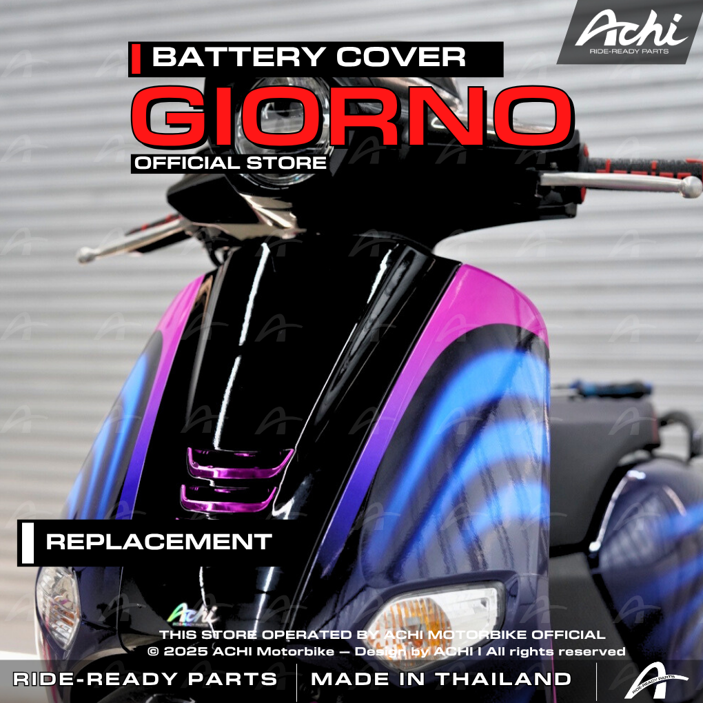 LARGE MARK FRONT COVER HONDA GIORNO+ 2024-2025 BY ACHI THAILAND ...