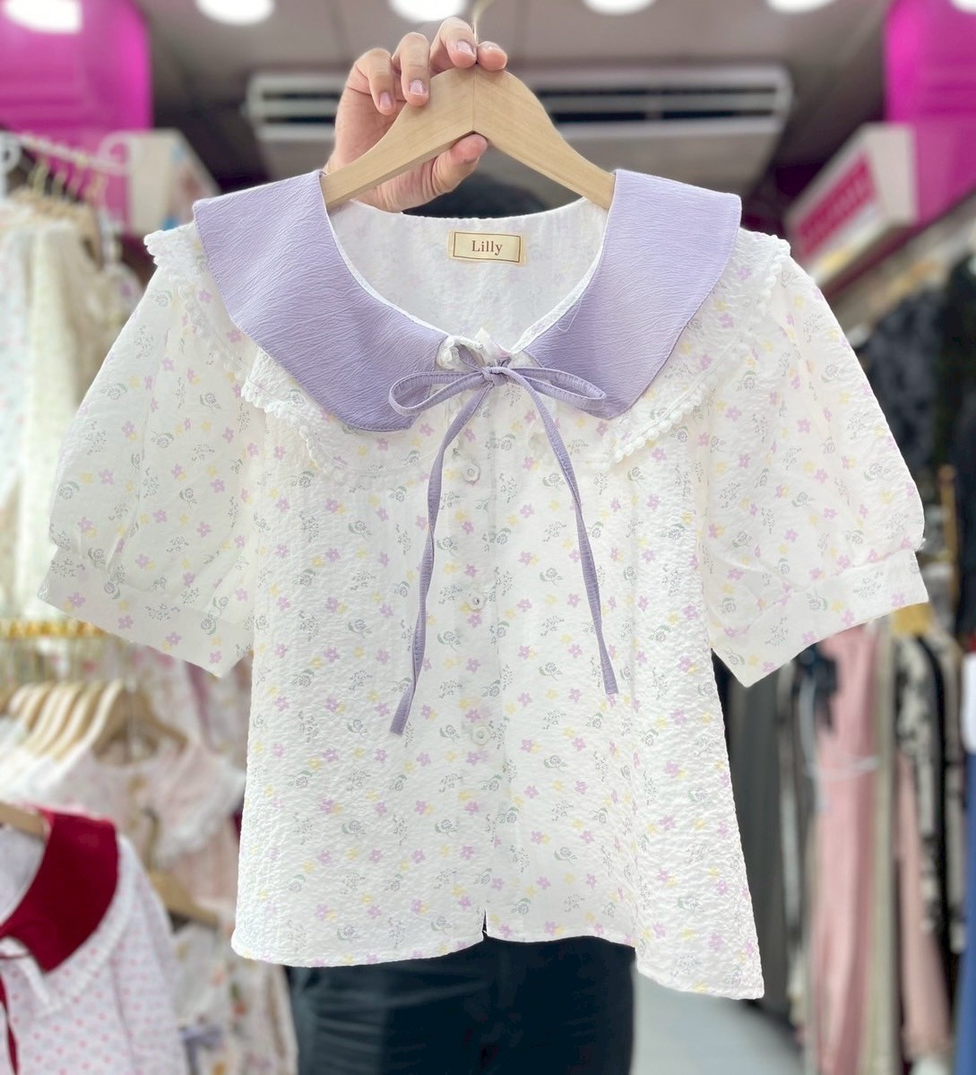 Lilly Label Bubble Clothes Printed With Doll Sleeves Decorated With ...