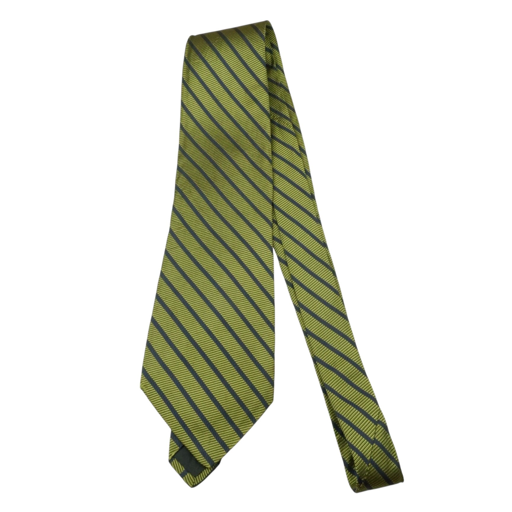 Brooks Brothers Silk Olive Green Stripe U.S.A. Brand Name Tie | Shopee ...