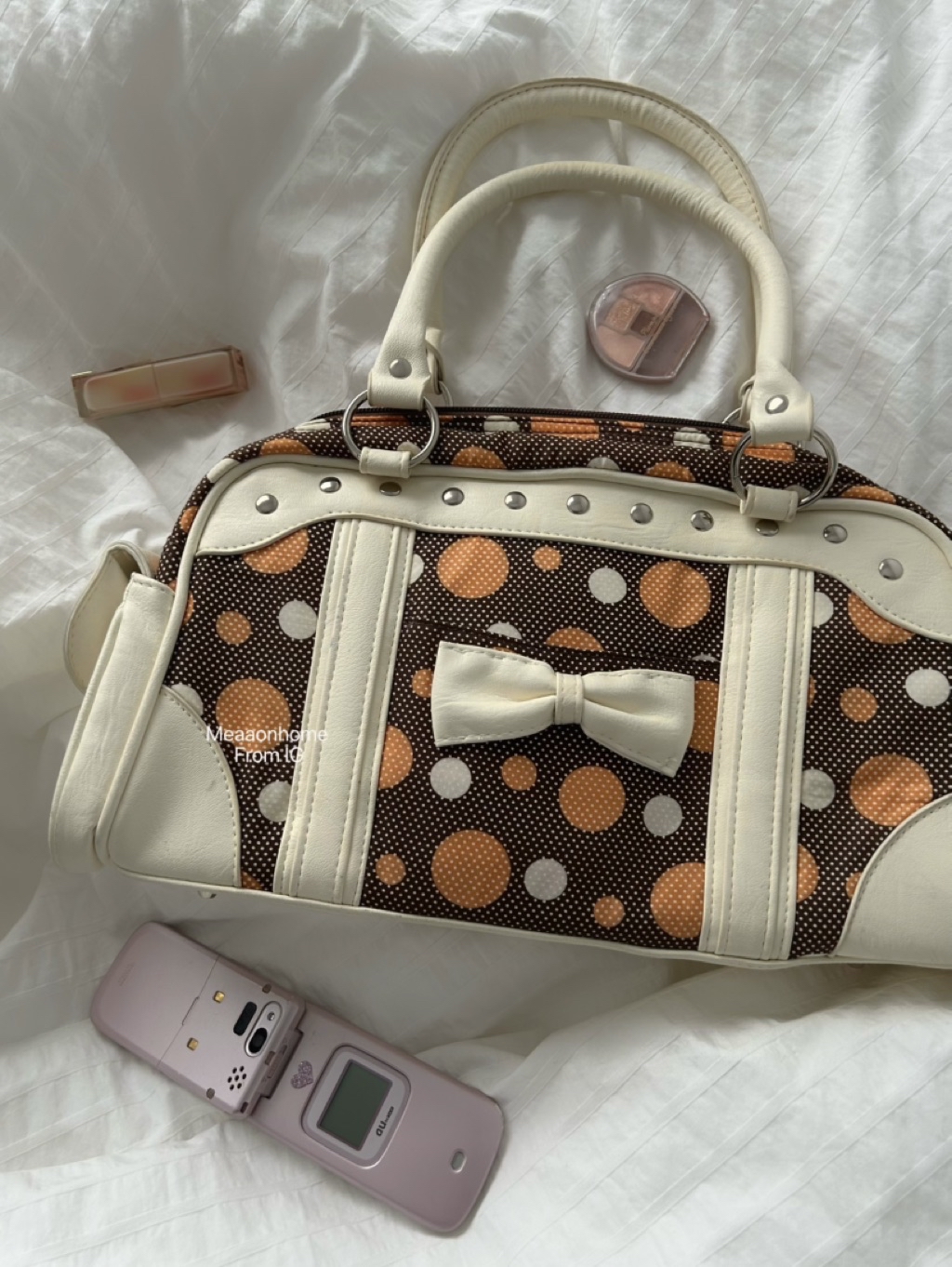 Japanese Polka Dot Handbag Brand Bag | Shopee Philippines