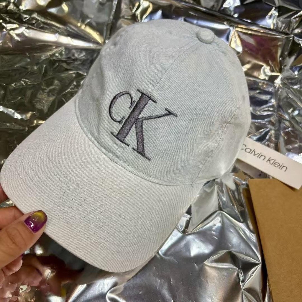 Ck JEANS Signature cap Dark Denim Light | Shopee Philippines