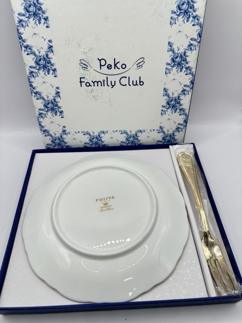 Ceramic Plate With Spoon Peko Family Fujiya Ginza Narumi Made in Japan | Shopee Philippines