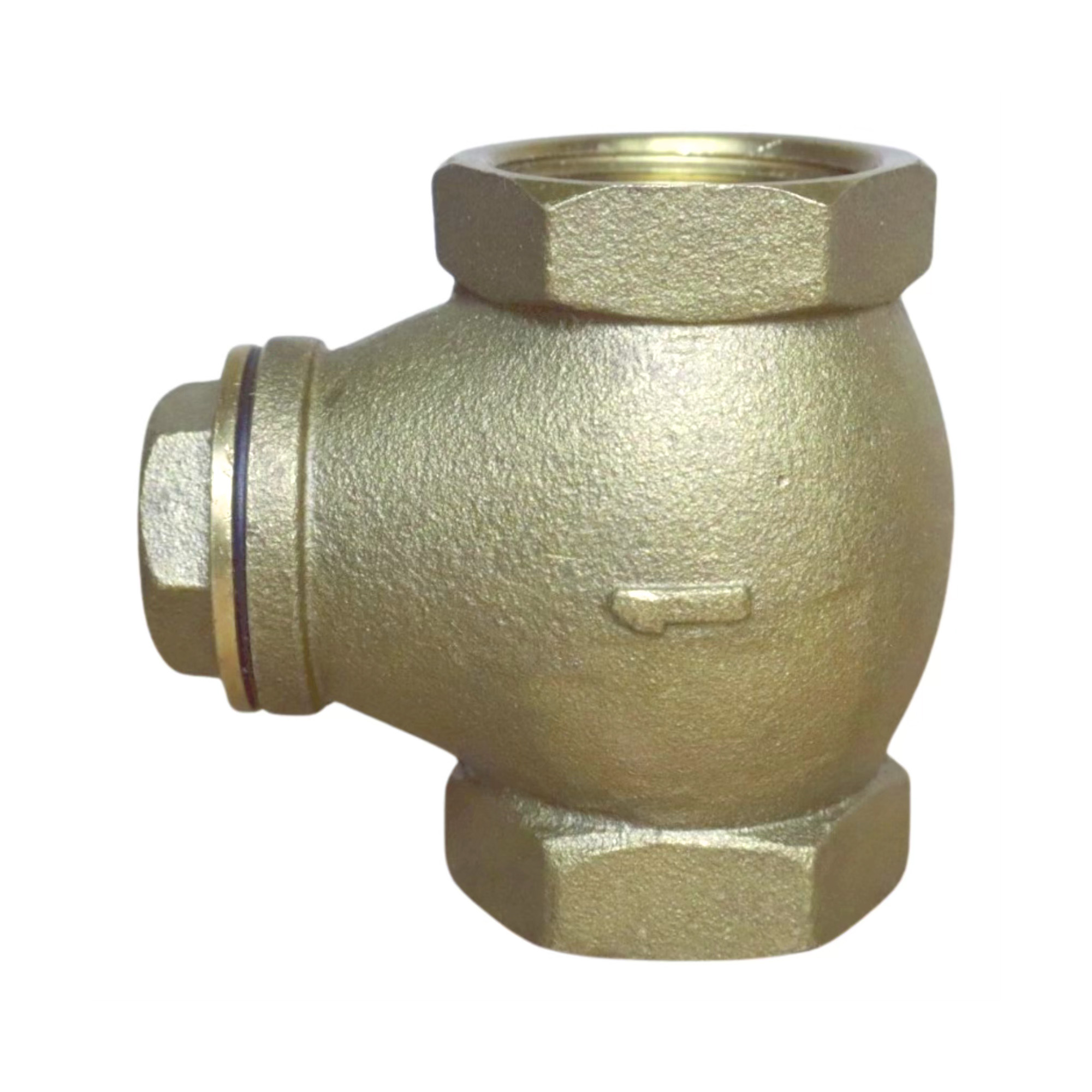 1 Inch CITY Brass Check Valve Solid Color Swing Backflow Durable ...