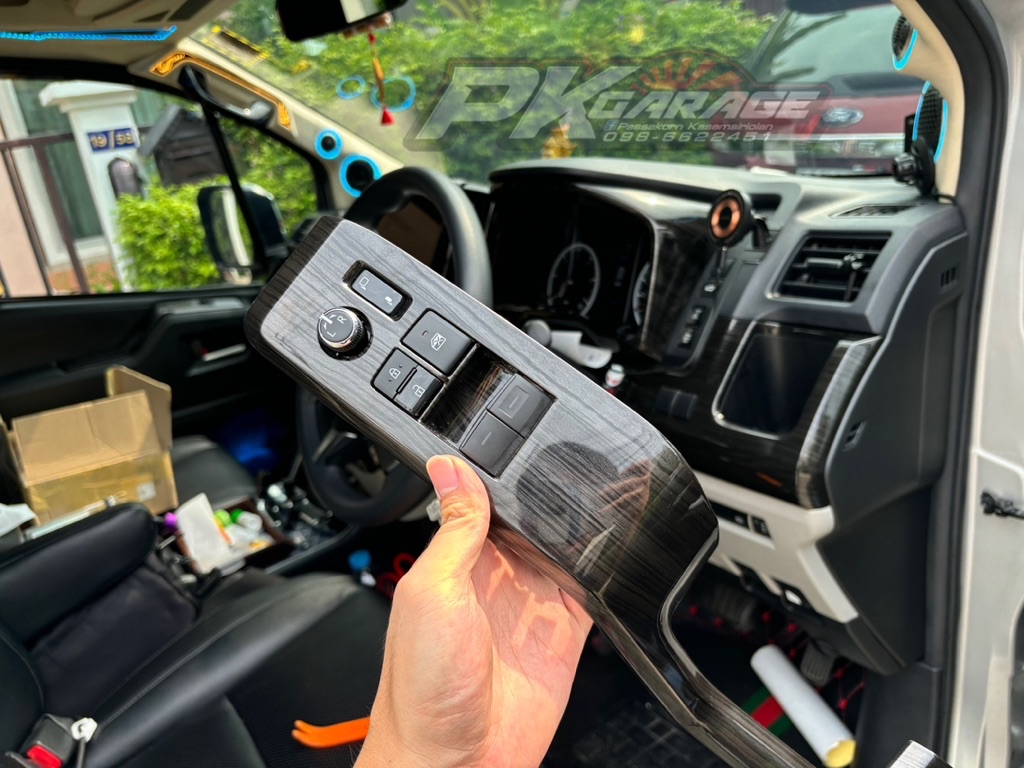 Side Mirror Button Window Switch Folding Chrome End Hilux Revo | Shopee ...