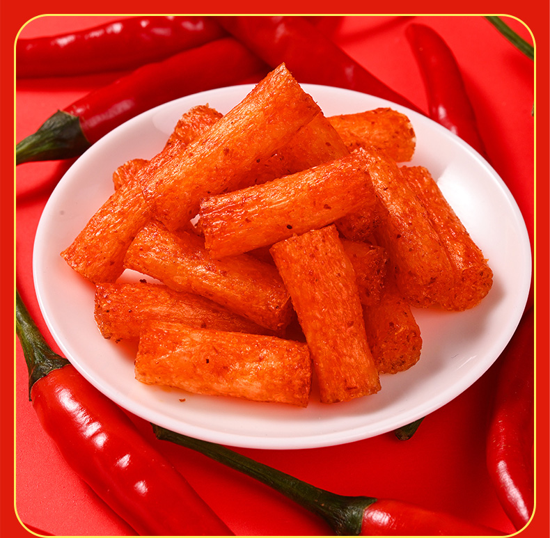 (20 Packs) Spicy Mala Original Recipe Stick La Tiao True me Snacks ...