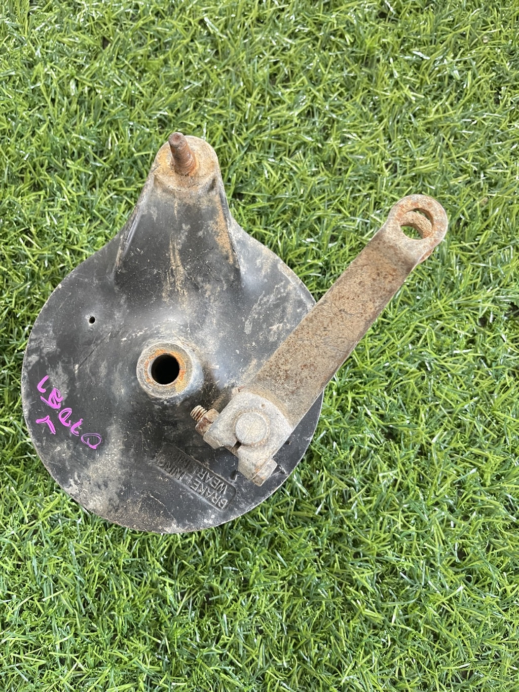 Original Second-Hand Agela Brake Drum Cover Removed From The Car Ready ...
