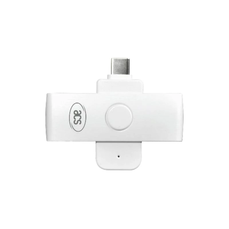 Portable Id Card Reader ACR39U-NF Model USB-Type C Connection Authen by ...