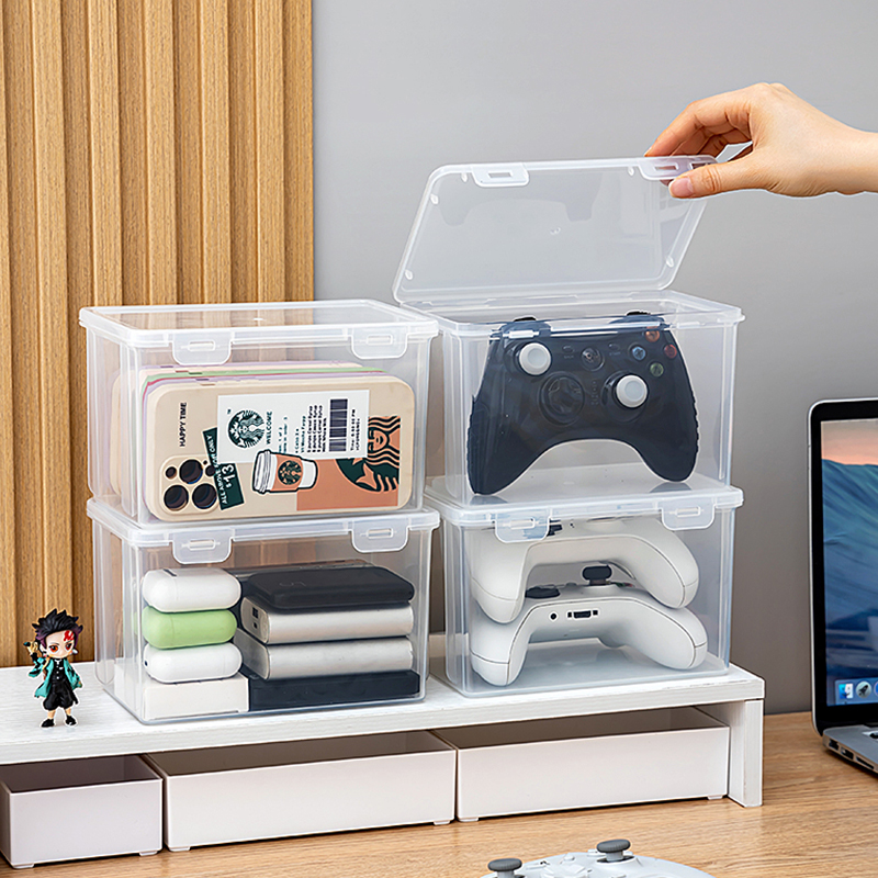 Multi-Function Game Joystick Storage Box PS5 PS4 Display Dustproof With ...
