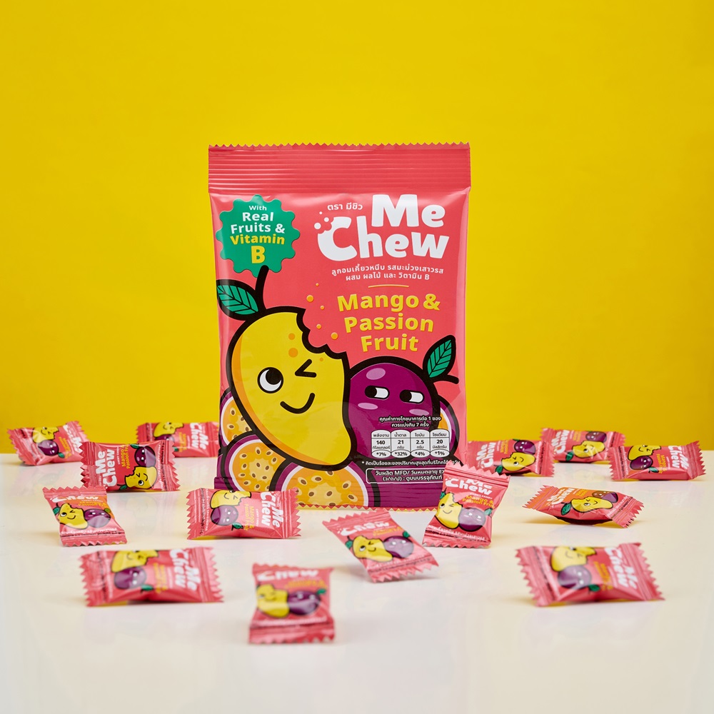[10 Free 2] 1 Me Chew Chewy Candy Mango Passion Fruit Guava Soaked In ...