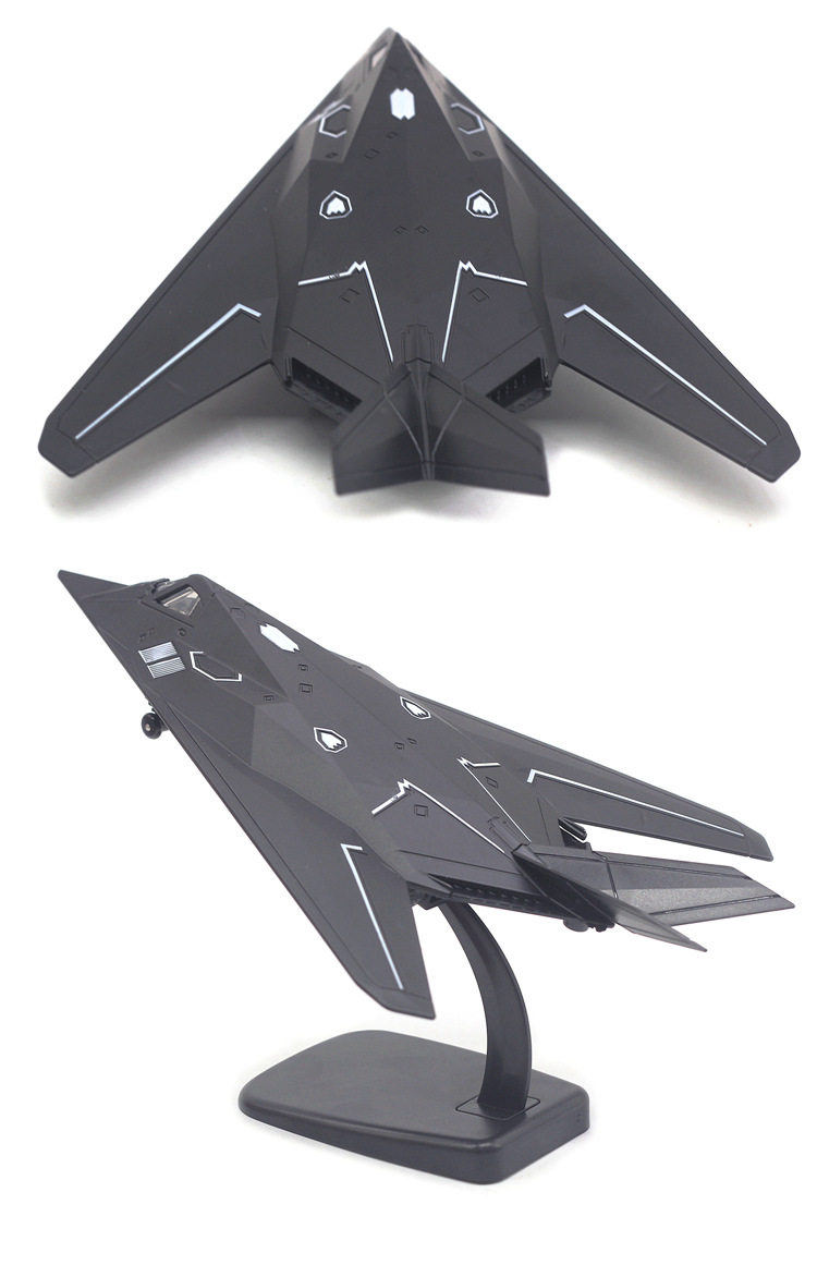 F-117 Nighthawk Fighter Jet Model With Sound With Light Size 25 CM ...