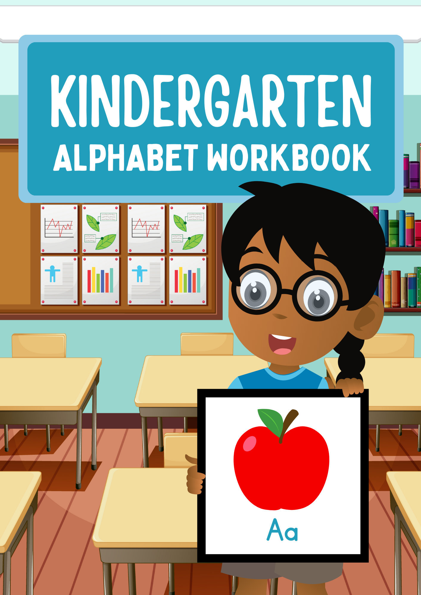 ALPHABET kindergarten (Learn Aa-Zz) For 1 2 3 (Worksheet Number 108 ...