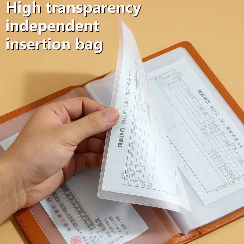 House Registration Book Car Bank Account Document Bag | Shopee Philippines