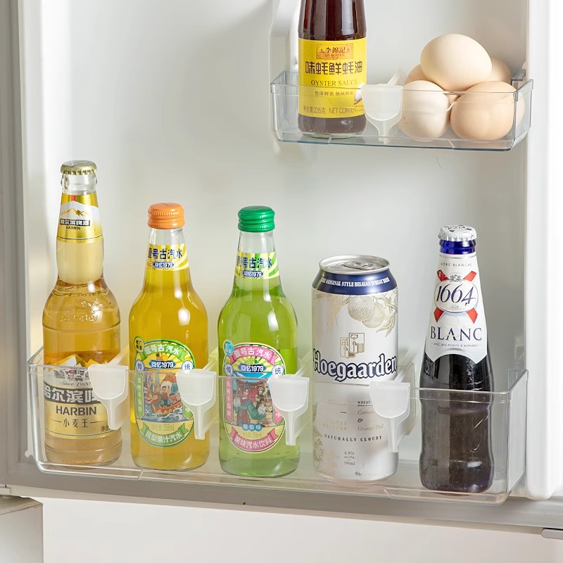 Refrigerator Stopper Door Drawer Organizer Multipurpose Space Divider ...