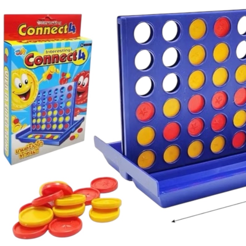 Coin-Operated Bingo Game Connect 4 Large Size Enhance Skills Planner ...