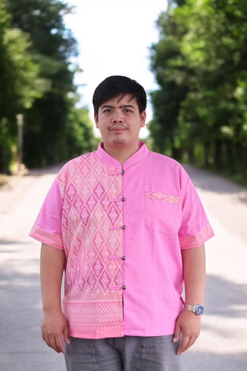 Thai Mudmee Pattern Shirt Pikul Flower Mud Fermented Cloth New Product ...
