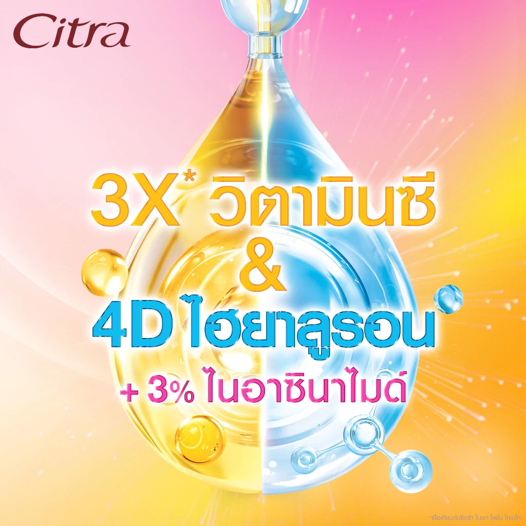 Citra Leavening Vit C Hya Accelerates The Skin Clear Juicy Bounce In 3 ...