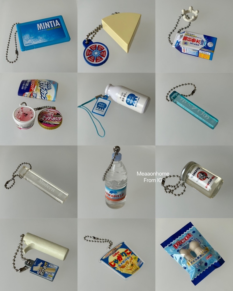 Gacha Keychains A Bunch Of Snacks Gashapon Toy | Shopee Philippines