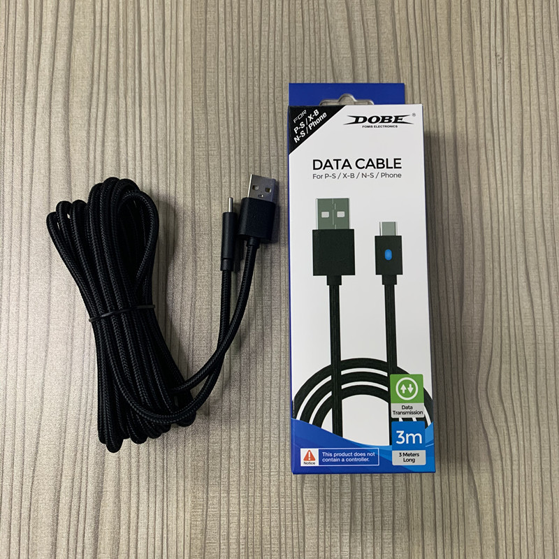 DOBE Type-c Cable Data 3M for PS5 XboxSeries(Length 3 Meters) | Shopee ...