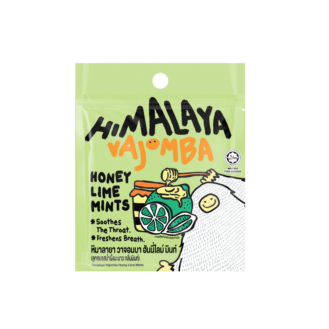New! HIMALAYA Wa Chomba Honey Lime Mint Candy Mixed With Himalayan Salt ...