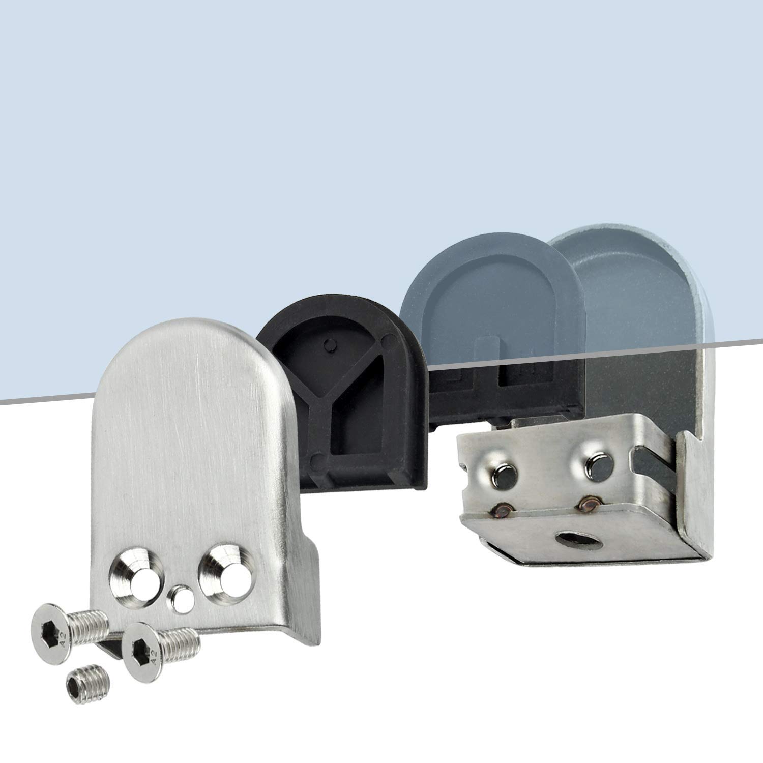 Glass Clip Stainless 304 Bare Door Clamp Fastener Window | Shopee ...