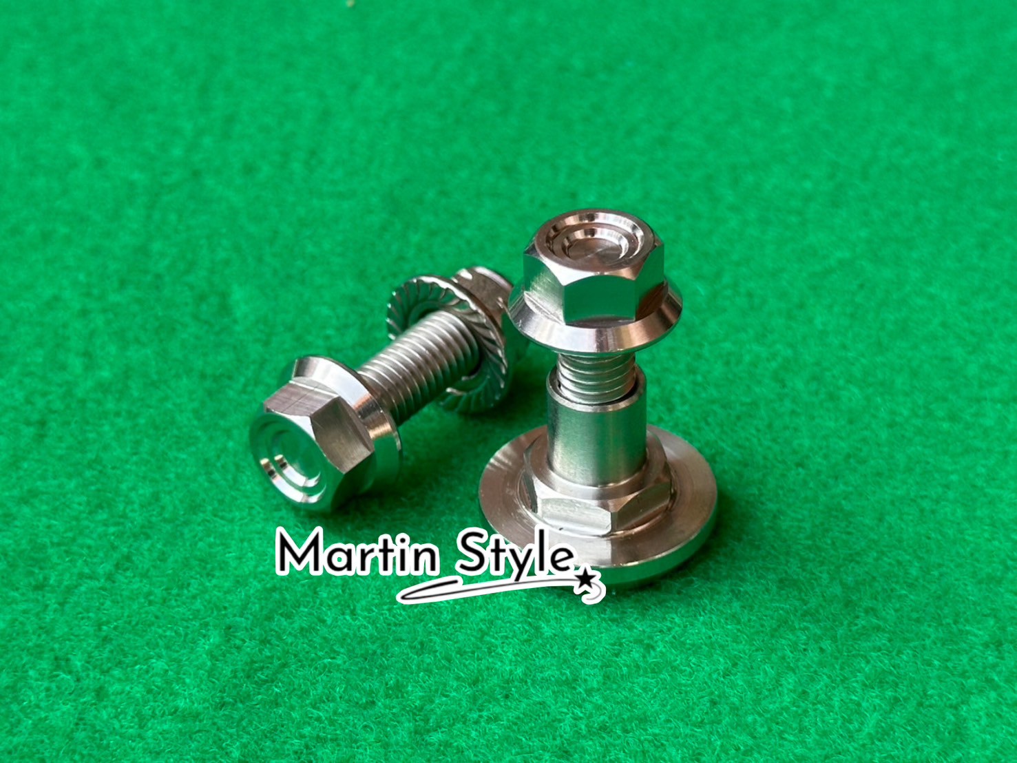 Tipper Cap Mounting Nut Front + Rear. (1 Boot) + (2 Male Stainless ...