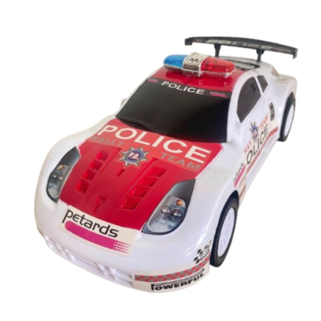 Plastic Police Car Toy Model Large There Is A Yard. | Shopee Philippines