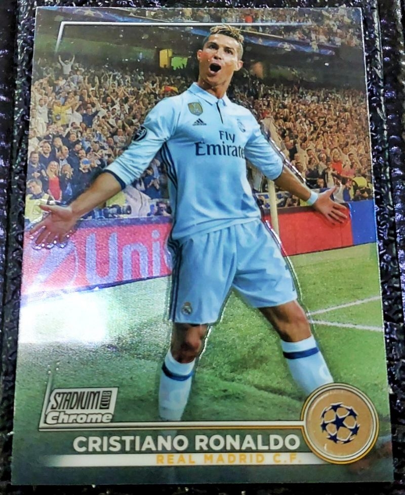 Cristiano Ronaldo Real set 3 cards * Genuine Copyright Product ...