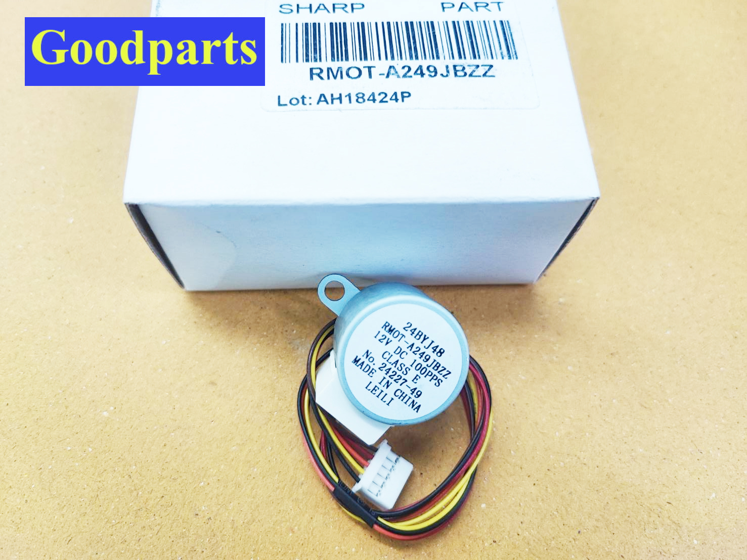 RMOT-A249JBZZ SHARP/Air Swing Motor No. 24byj48 12V DC Conditioner ...