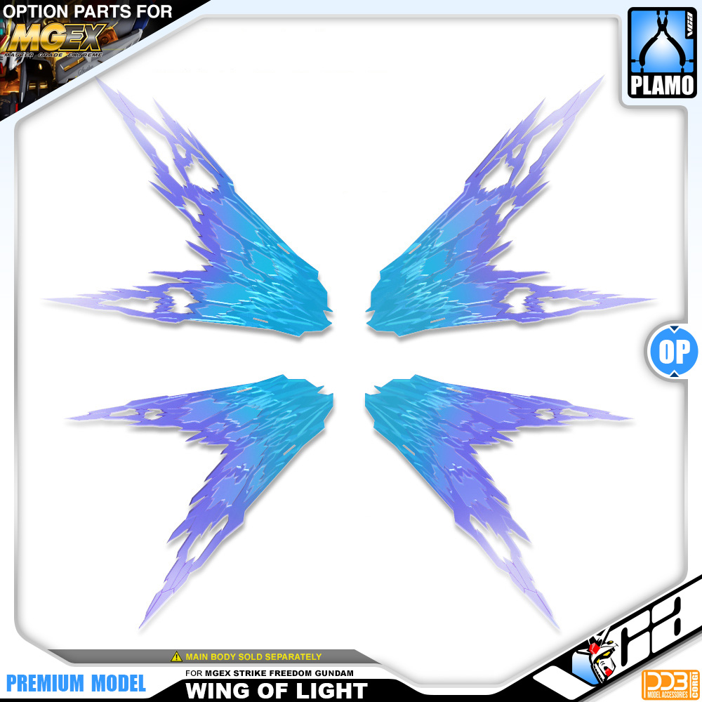 VCA ️DDB CORGI WINGS OF LIGHT FOR MGEX MASTER GRADE EXTREME STRIKE ...