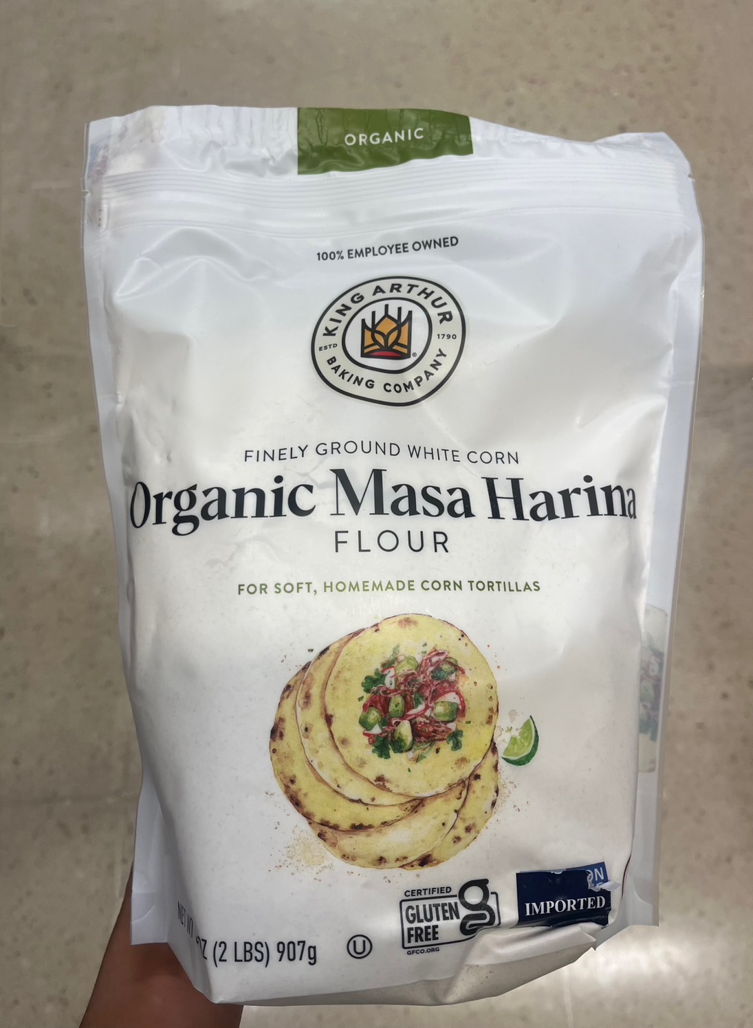 Organic Masa Harina Flour 907 g. King Arthrama Flower Corn Starch 907g | Shopee Philippines