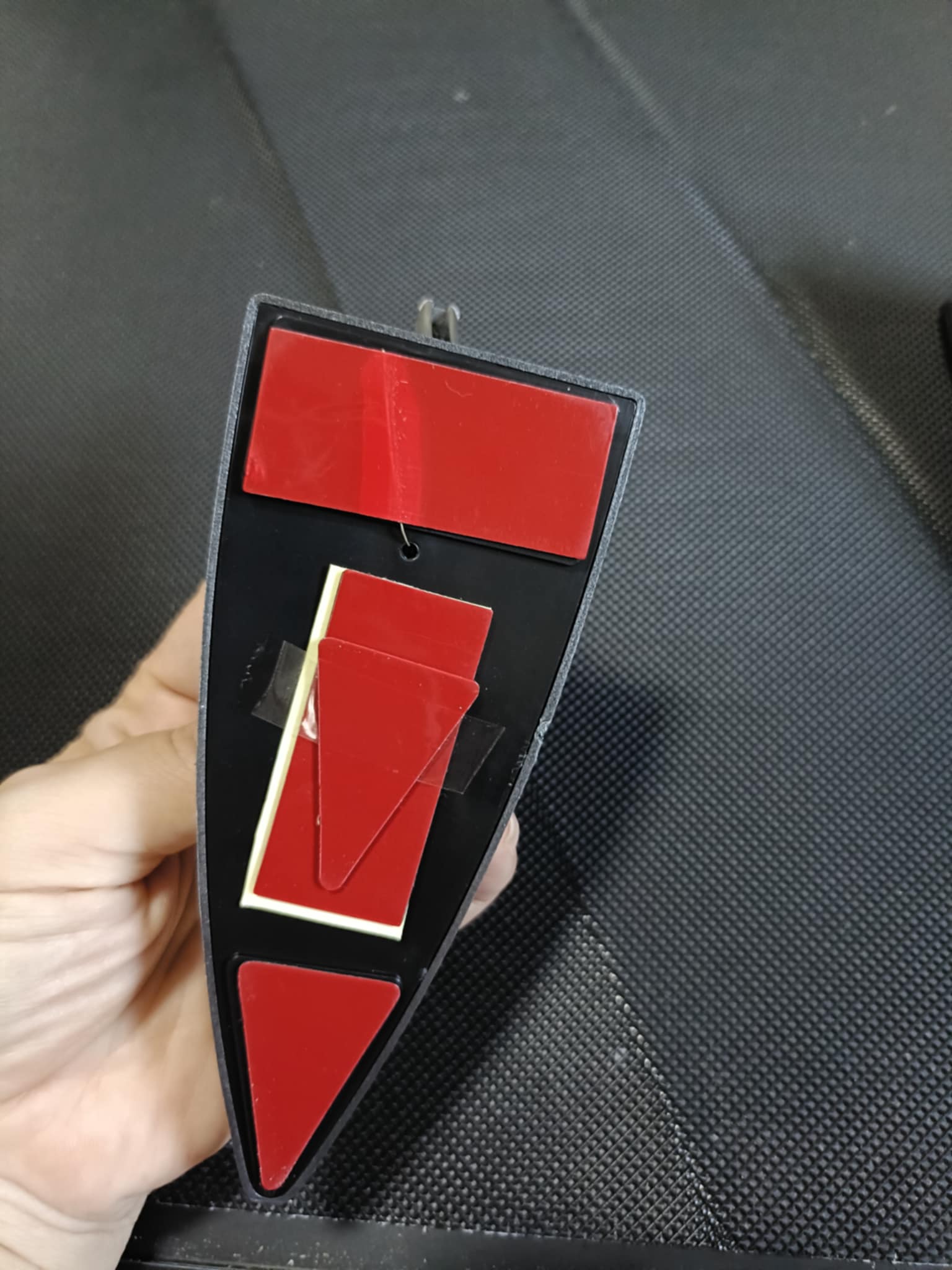 Pointed Shark Fin Without Antenna Cover Beautifully Attached Car Roof ...