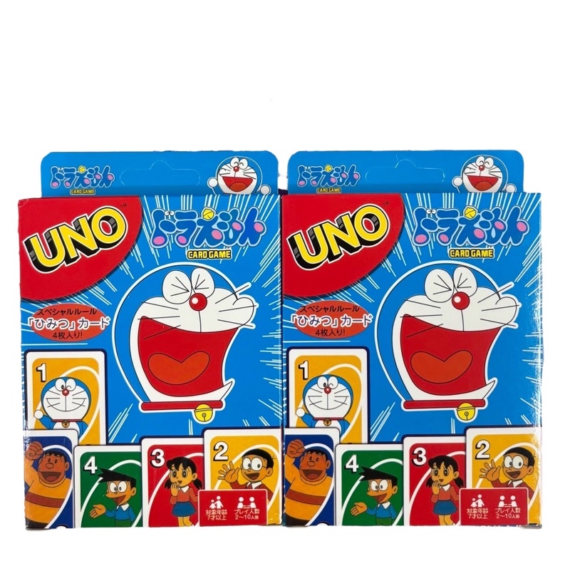 Uno Card Doraemon Doremon Family Play Together Game | Shopee Philippines