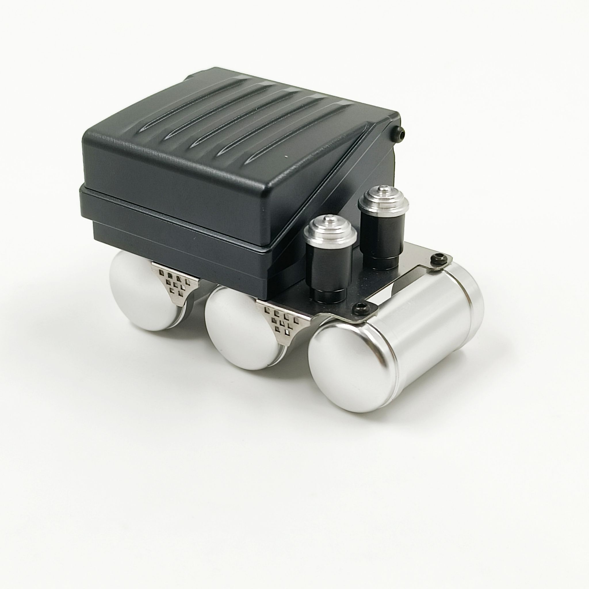 CNC Aluminum Simulation Air Tank Kit For 1/14 Scale Rc Car Tamiya Truck ...