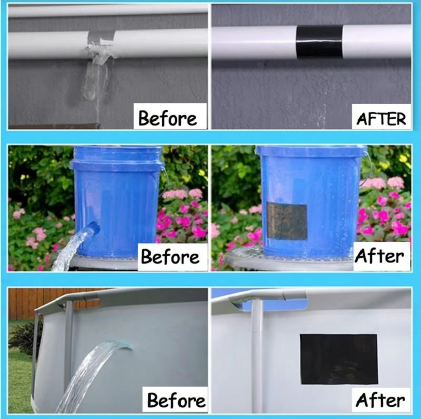 10x10cm Crack Repair Tape Tank High Viscosity Leak-Drap Durable Strong ...