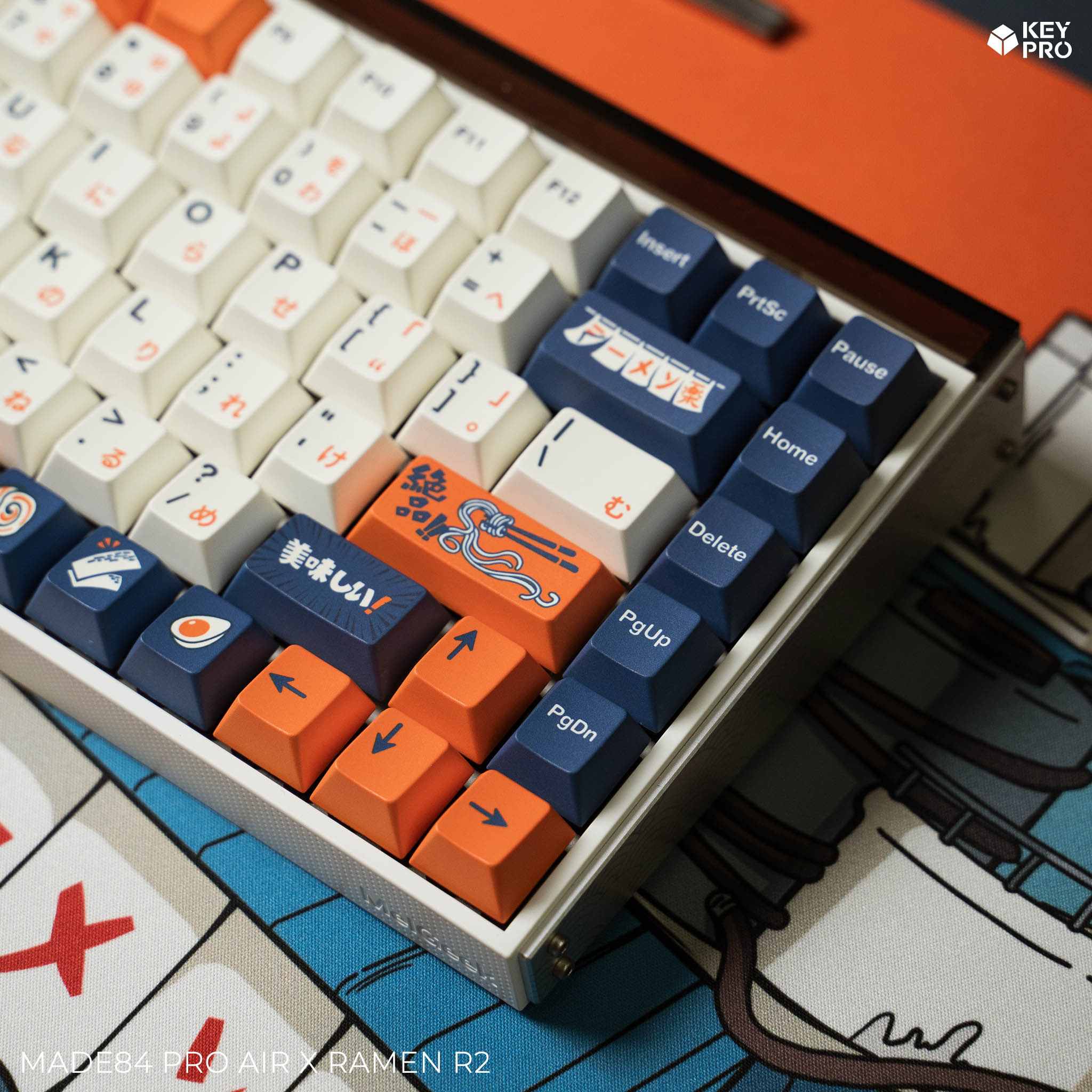 FBB Keycaps PBT dye sublimation Ichiraku Ramen R2 Keycap 145 keys ...
